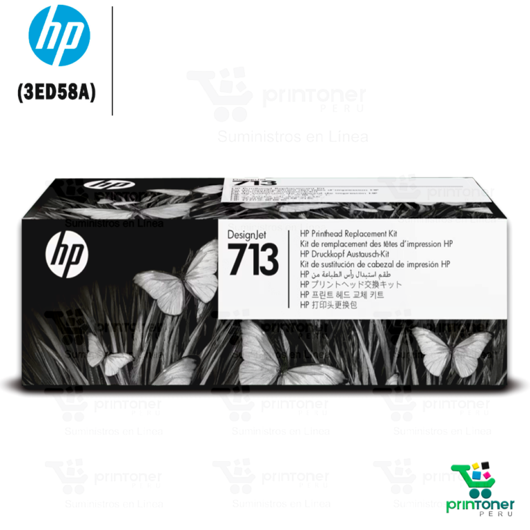 CABEZAL HP 713 (3ED58A) PARA T210, T230, T250, T630, T650 - PrinToner Perú