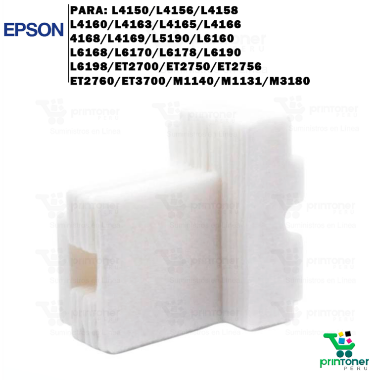 ALMOHADILLA PARA EPSON L4150/L4156/L4158/L4160/L4163... - PrinToner Perú