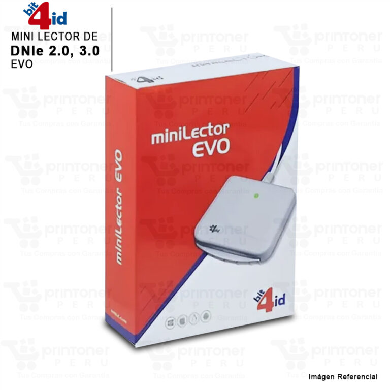 LECTOR DE DNI ELECTRONICO 3.0 2.0 MINILECTOR EVO BIT4ID BLANCO ...